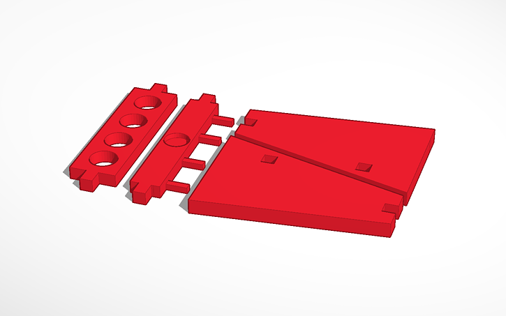 3D design shock stand flat | Tinkercad