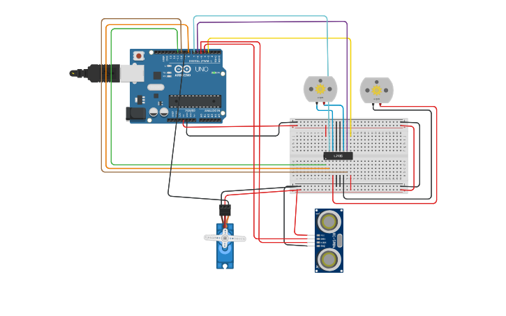 Circuit design my project | Tinkercad