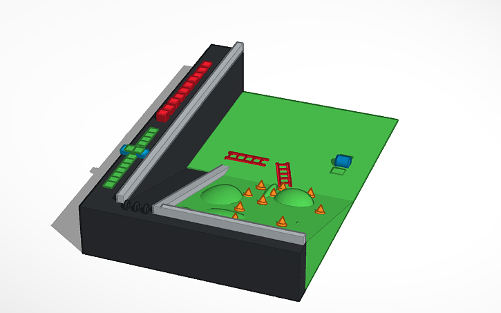3D design Obstacle Course - Tinkercad