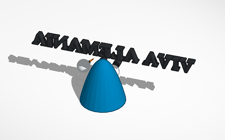 3D design pou zzzz - Tinkercad