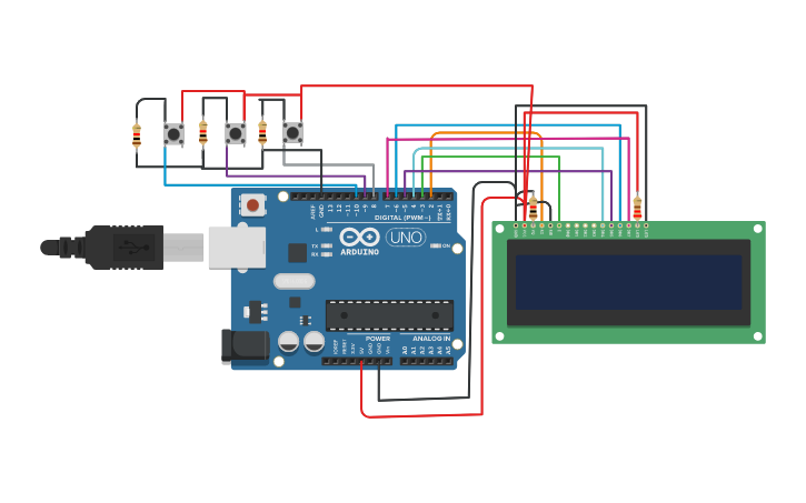 Circuit design TIMER - Tinkercad