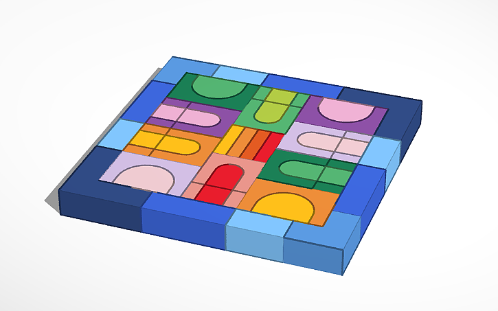 3D design Puzzle - Tinkercad