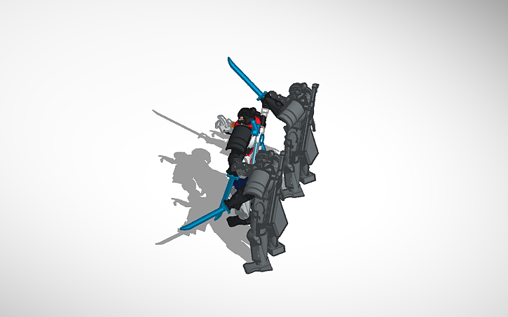 3D design fighter | Tinkercad