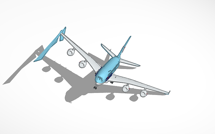 3D design korean airlines | Tinkercad