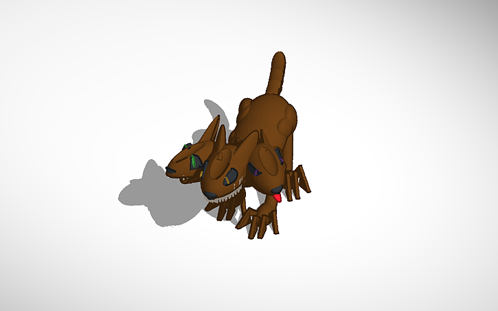 3D design Cerberus - Tinkercad