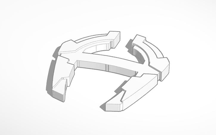 3D design Bayard moc 2 - Tinkercad