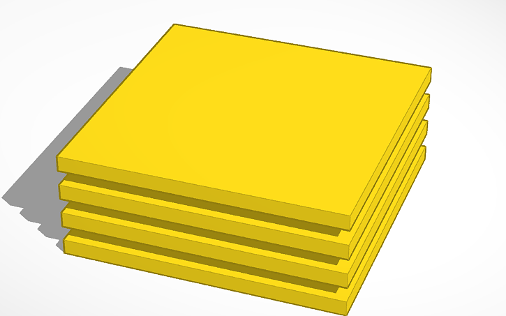 3D design Yellow Soil Profile | Tinkercad