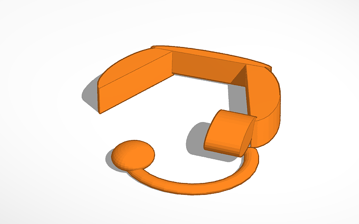 3D design headset | Tinkercad