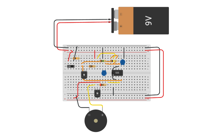 Circuit design Group 6 - Tinkercad