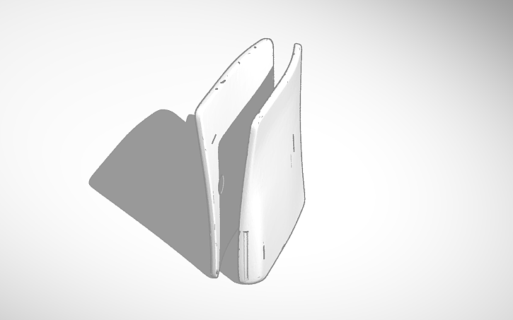 3D design White PS5 Outside body | Tinkercad