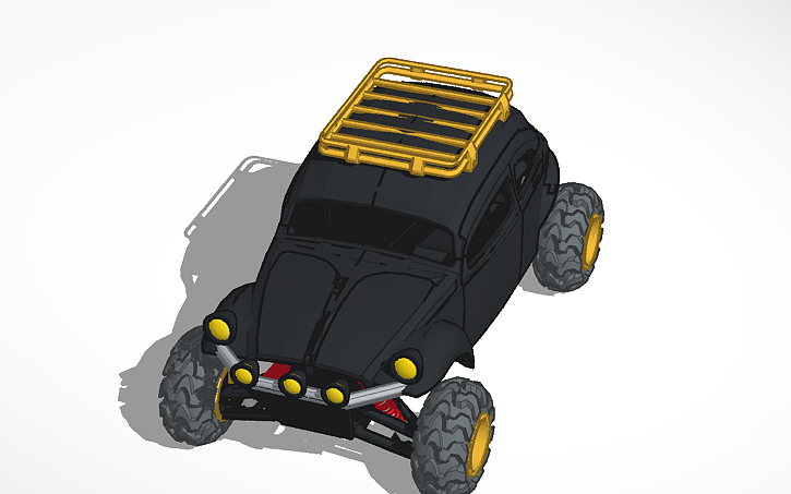 3D design Baja Buggy - Tinkercad