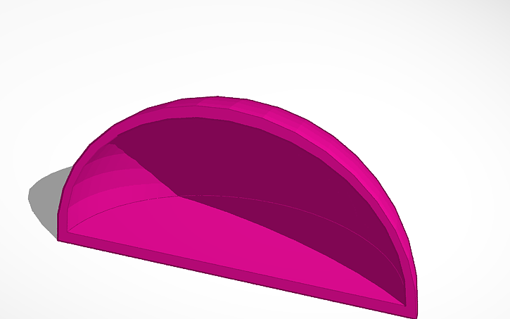 3D design Holy Water Font Liner - Tinkercad