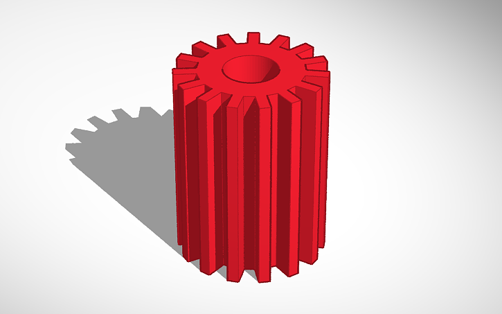 3D design Motor Gear v1 FY01 | Tinkercad