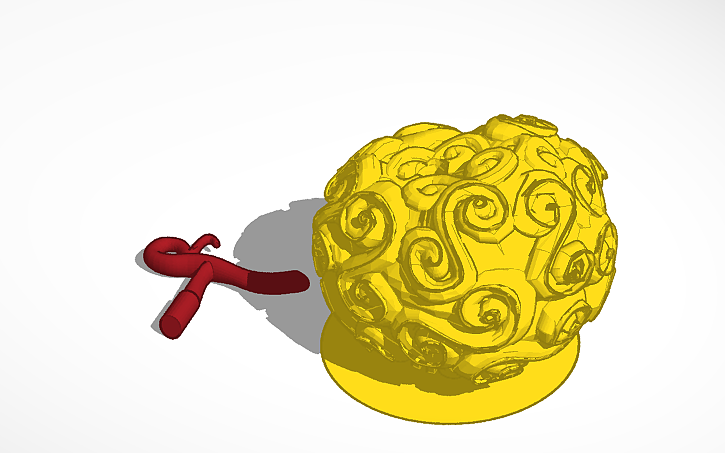 3D design human human fruit model: Buda - Tinkercad