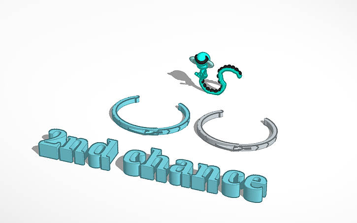 3D design snake miraculous - Tinkercad