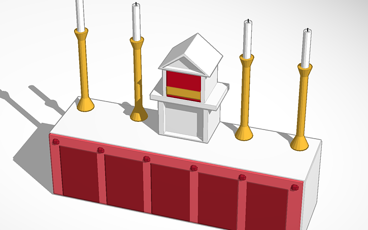 3D design #TAT-St. Joseph's Church Altar | Tinkercad