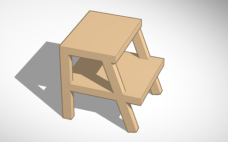 3D design Little Stairs for KIDS | Tinkercad