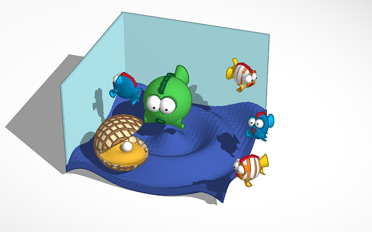 3D design Blake's fish tank | Tinkercad