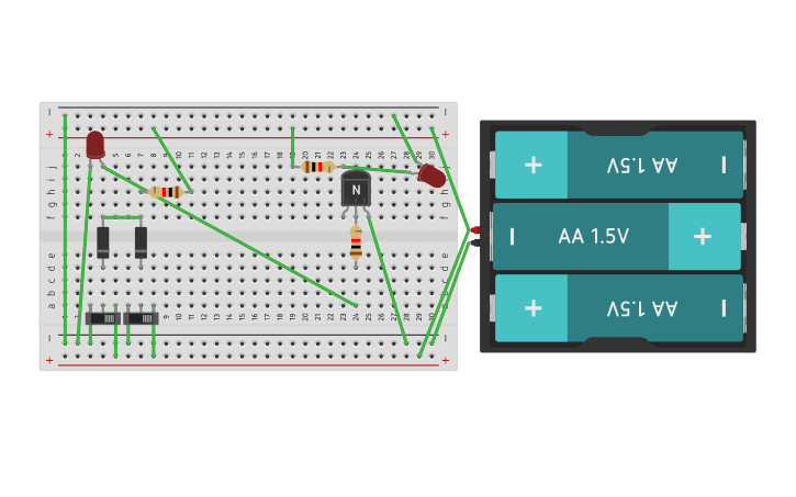 Circuit Design Nand Gate Tinkercad