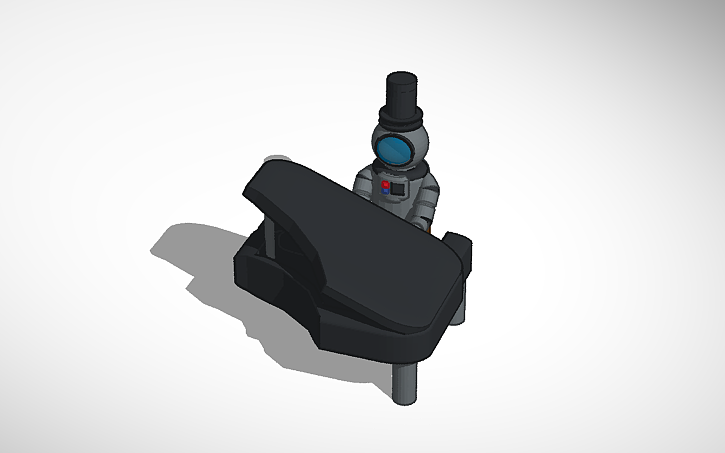 3D design piano - Tinkercad