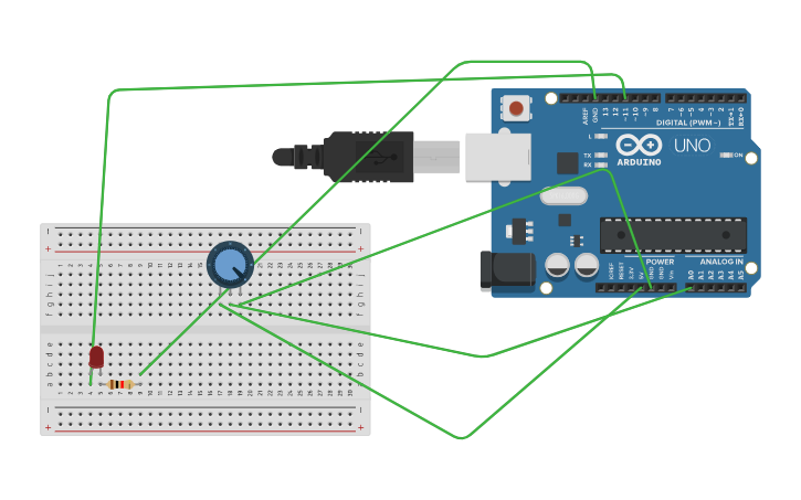 Circuit Design Task 2 Tinkercad