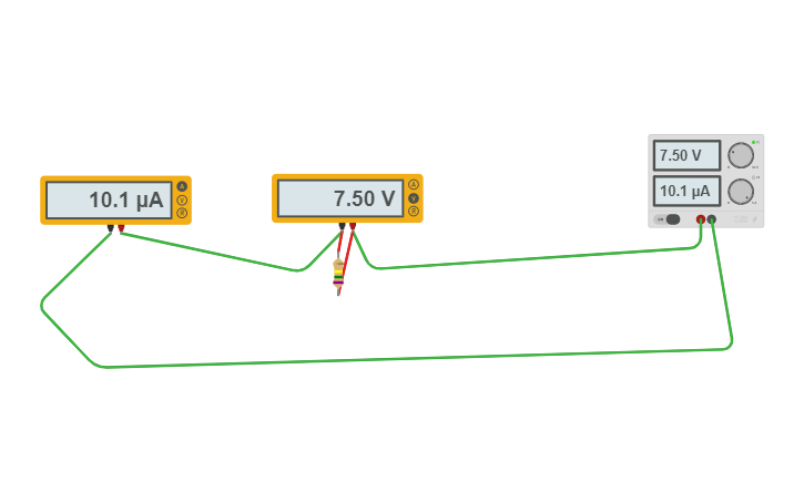 Circuit design Simple Circuit | Tinkercad