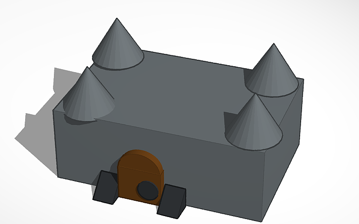3D design castle | Tinkercad
