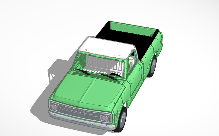 3D design 69 chevy c10 - Tinkercad