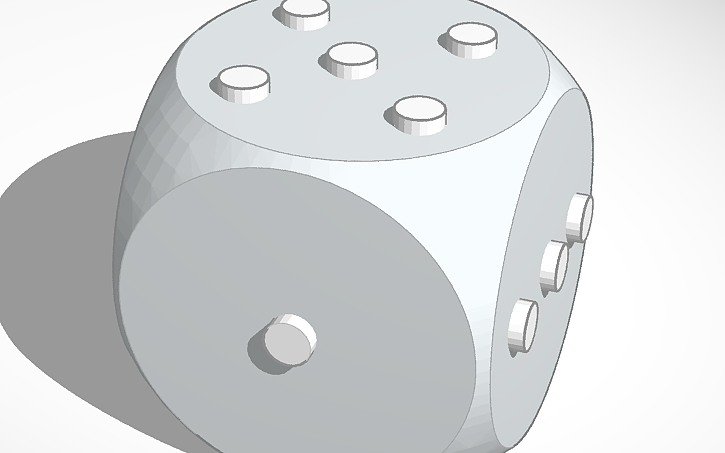 3D design noppa | Tinkercad