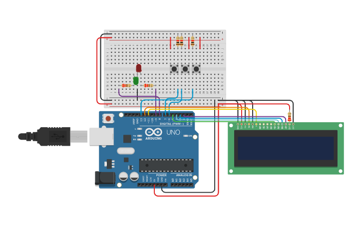 Circuit design Egg Timer v0.4 - Tinkercad