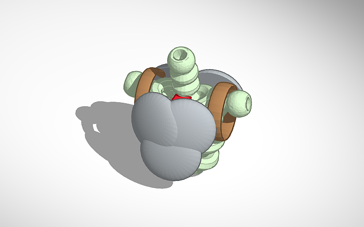 3D design chest plate - Tinkercad