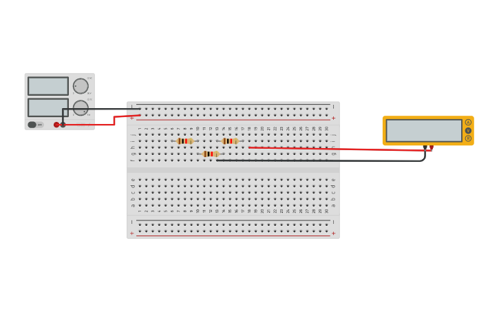 Circuit Design Percobaan 2 Tinkercad