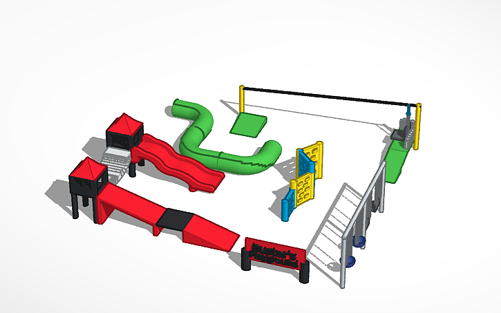 3D design Inclusive Playground Design - Tinkercad