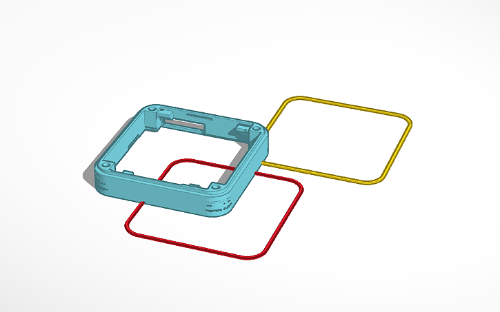 3D design IoTT Cube Motorshield Frame - Tinkercad