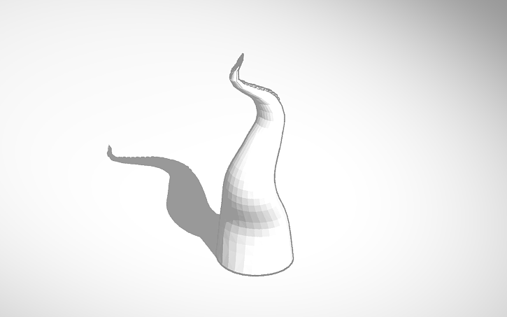 3D design Tentacle - Tinkercad