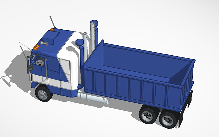 3D design The Blue mule aussie farm truck version - Tinkercad