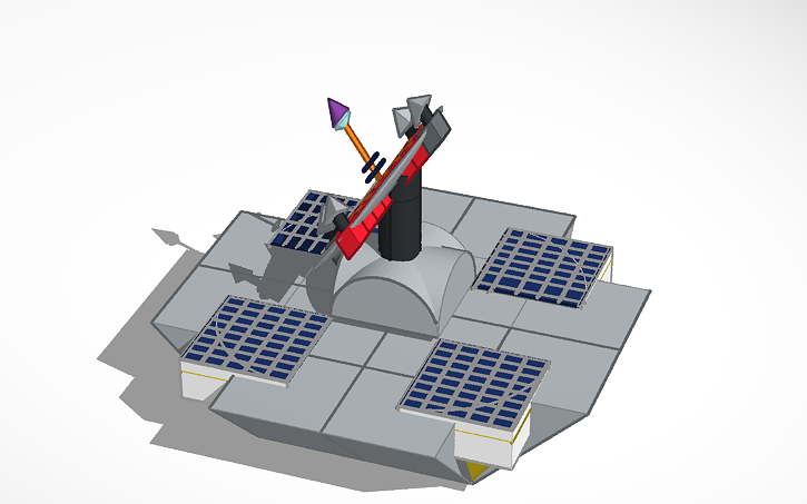 3D design Tsunami Detector - Tinkercad