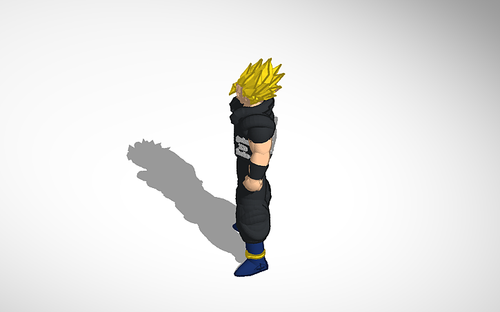 3D design goku drip - Tinkercad