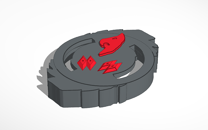 3D design Demise Demon Beyblade Burst | Tinkercad