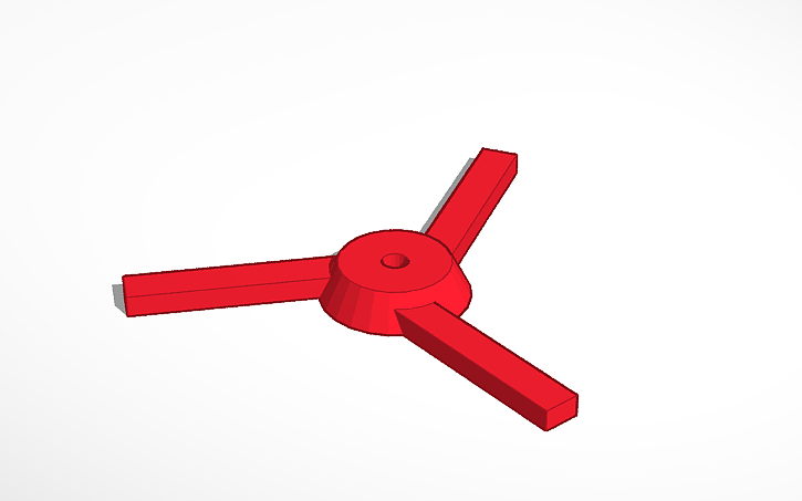 3D design Anemometer Template - Tinkercad