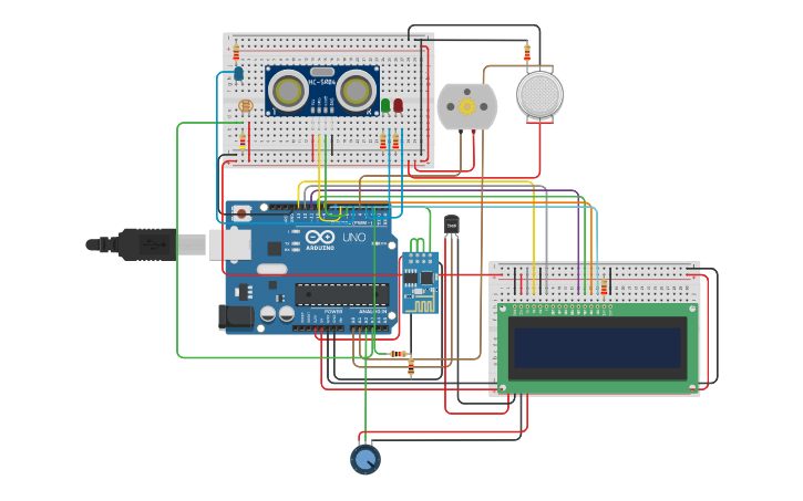 Circuit design SSK4102 Embedded Project | Tinkercad