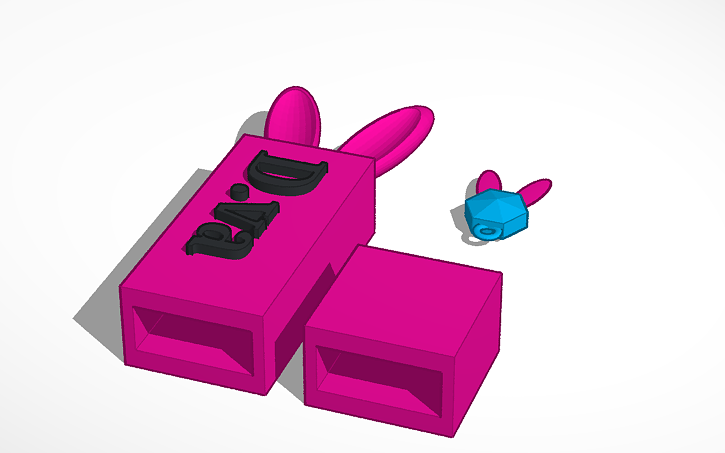 3D design usb drive - Tinkercad