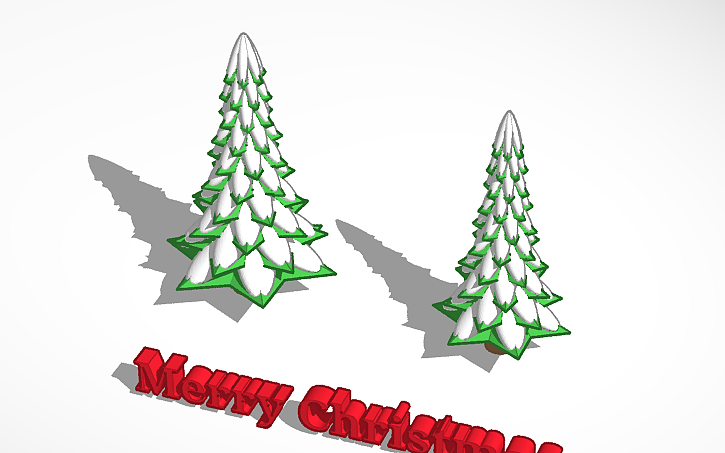 3D design Christmas - Tinkercad