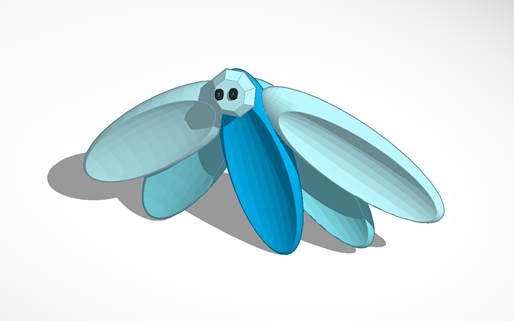 3D design Butterfly | Tinkercad