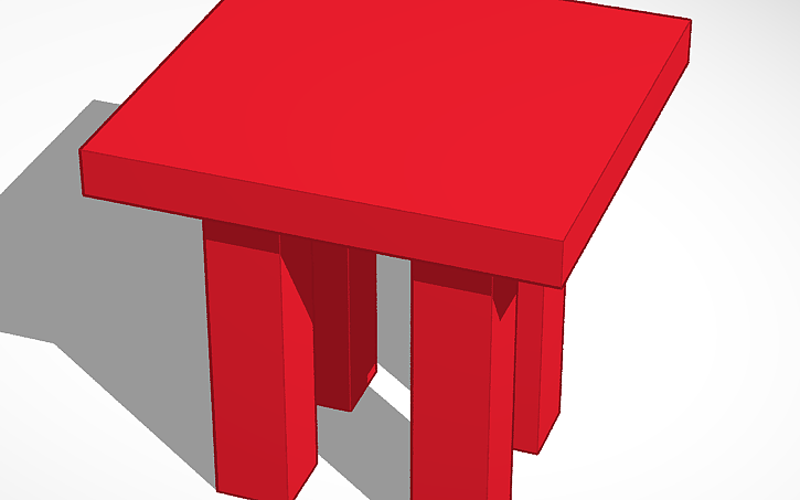 3D design Moya_Taburetka | Tinkercad