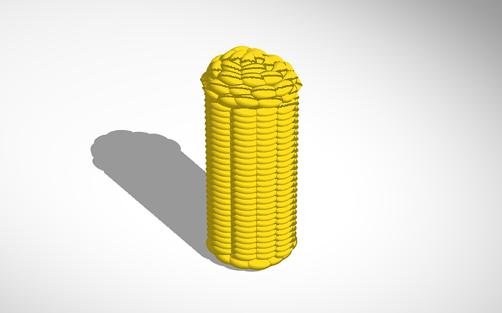 3D design corn - Tinkercad