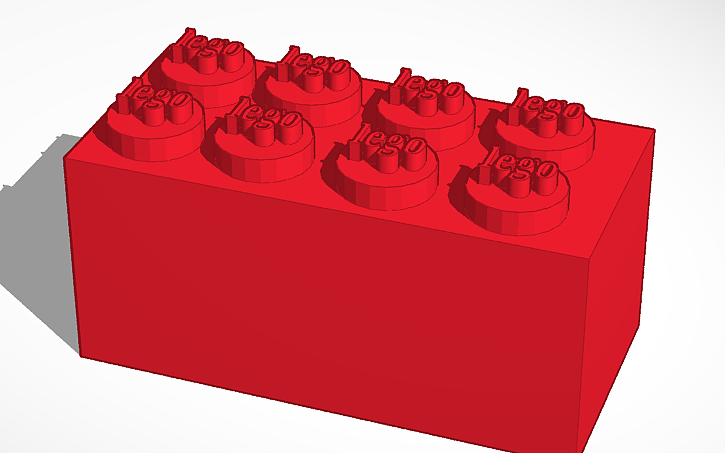 3D design LEGO - Tinkercad