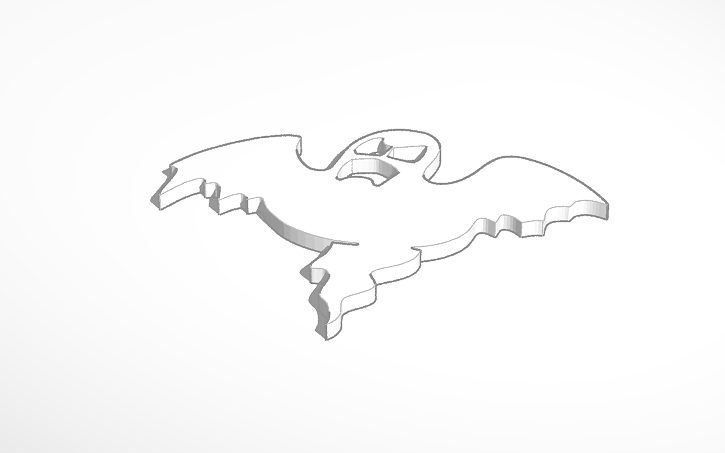 3D design ghost_flat | Tinkercad