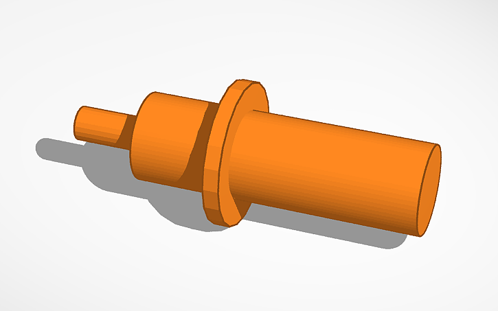 3D design axle - Tinkercad