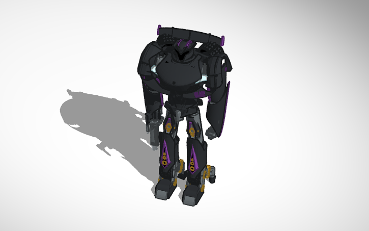 3D design Decepticon Azazel - Tinkercad